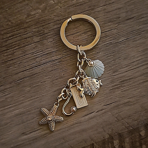 Coach | Accessories | Coach Marked Starfish Star Fish Seashell Hook ...